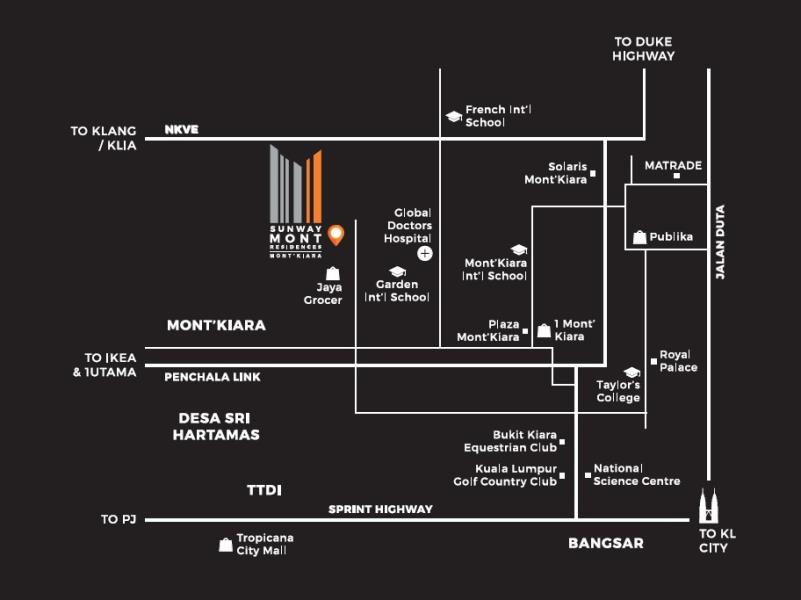 Sunway Mont Residences, Kuala Lumpur | New Launches at PropMall