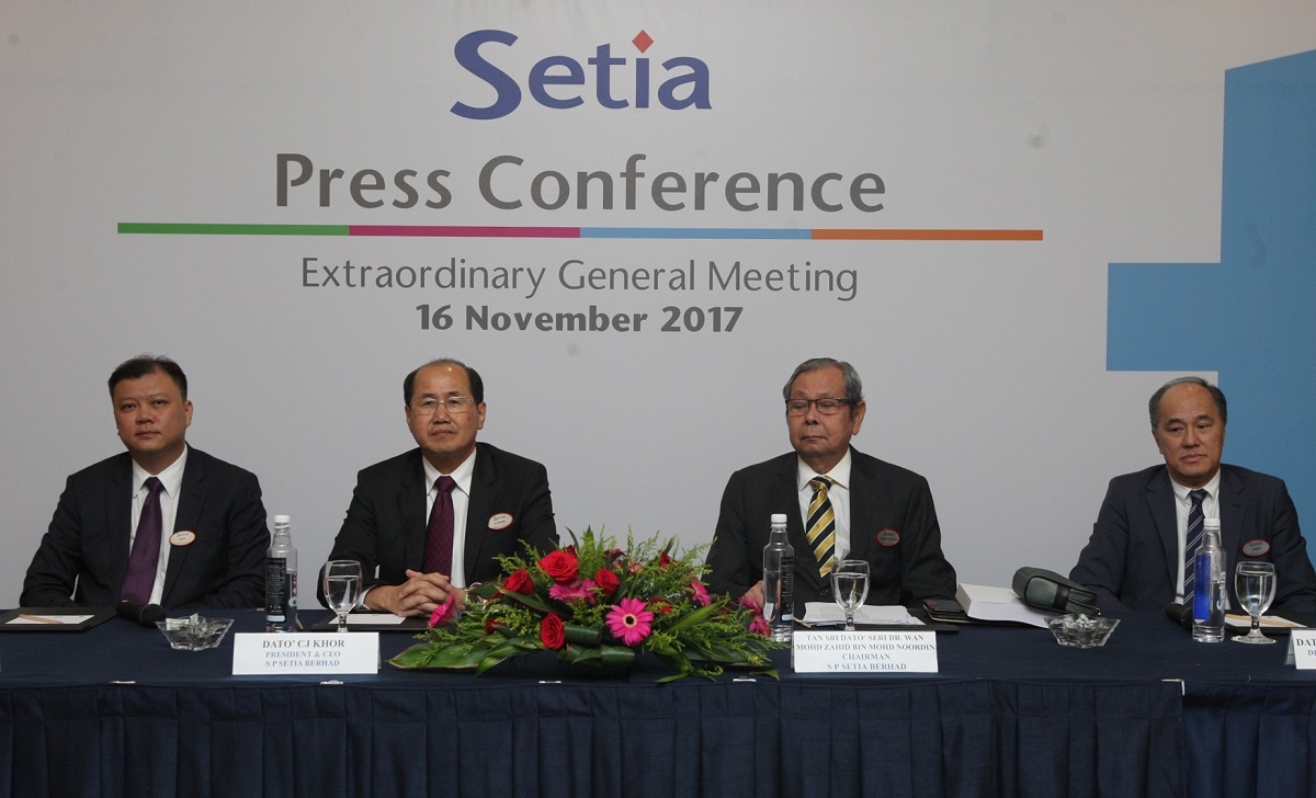 S P Setia to focus on enhancing value of I&P land in 2018 | EdgeProp.my