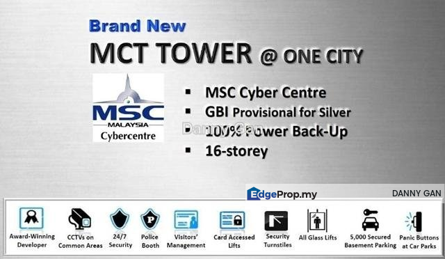 MCT Tower - Sky Park One City for Rental @RM28,800 By DANNY GAN ...