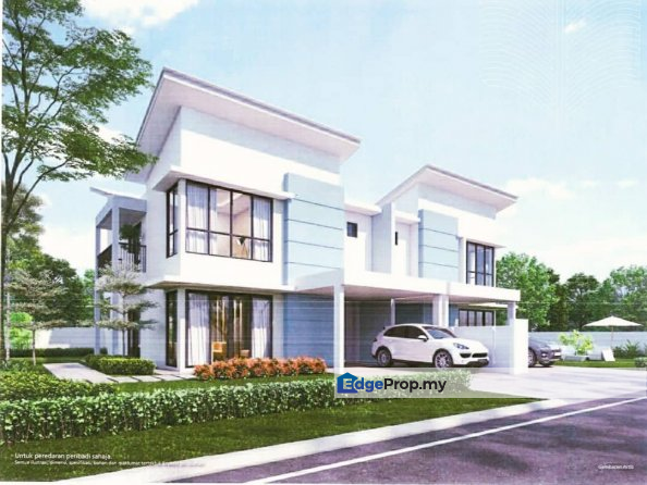 Rumah Kluster 2 Tingkat 35 x 63 For sale @RM 650000 By JUSTIN LEE ...